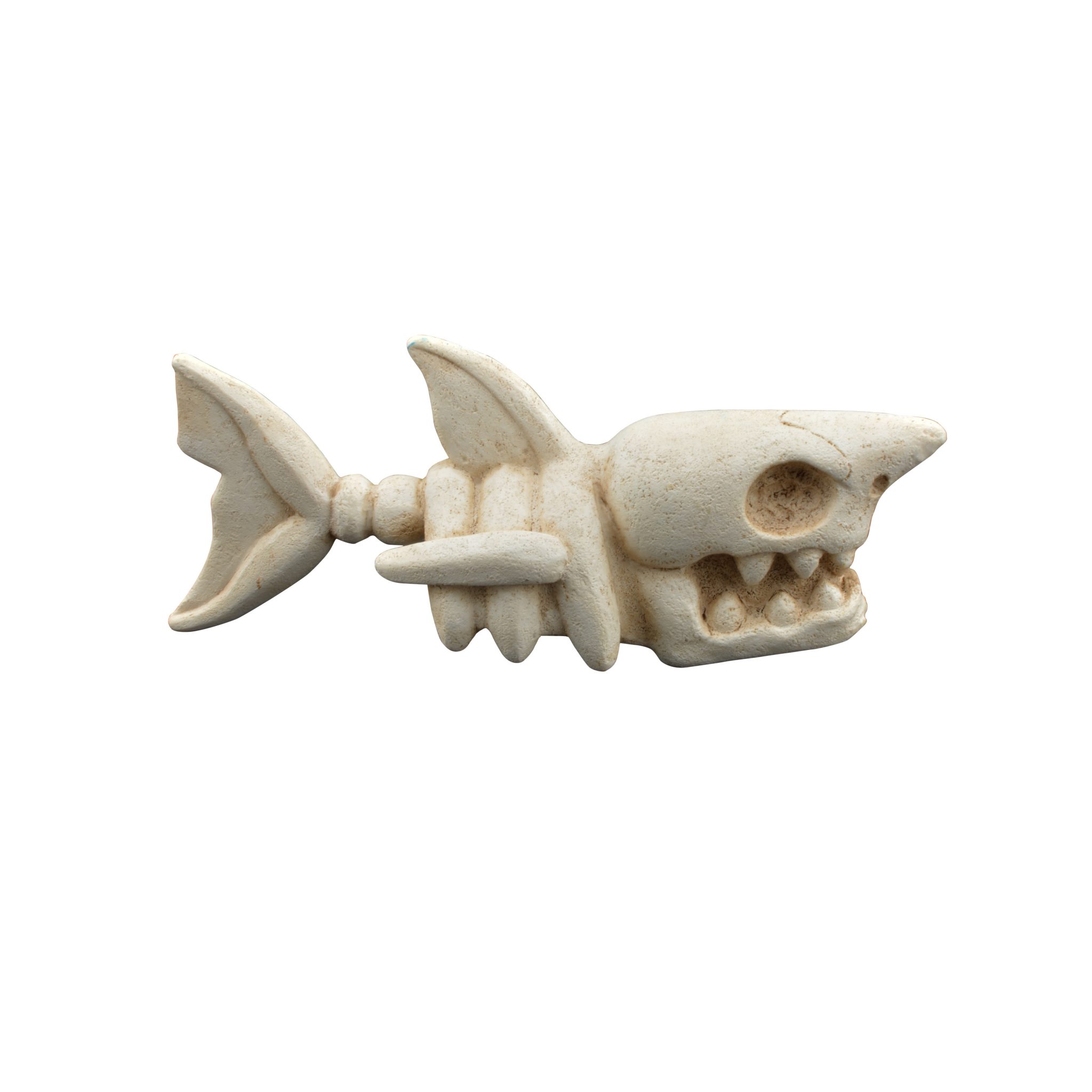 Small Shark Skeleton Aquarium Ornament - the fishroom